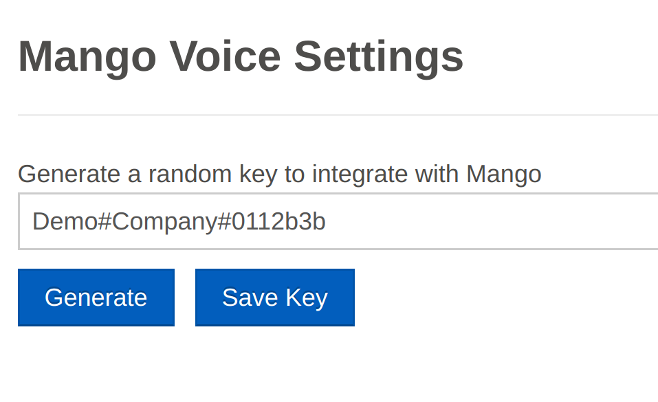 Setting up your Mango integration – Legwork