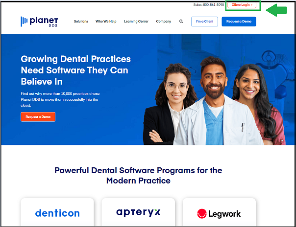 Denticon Login Update 10/05/2023 – Legwork